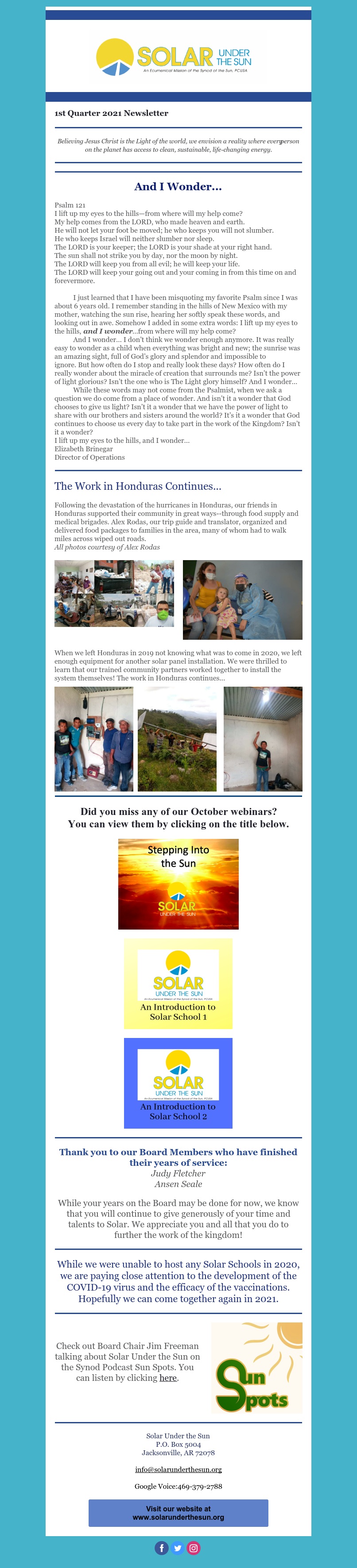 Solar Under the Sun | News
